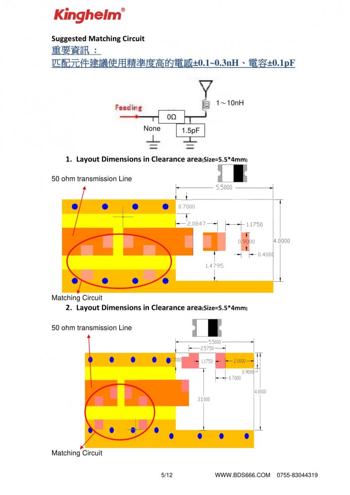 KH-1608-H08 datasheet page 5