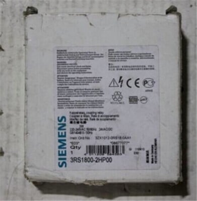 SIEMENS 3RS1800-2HP00 Power Relay for sale