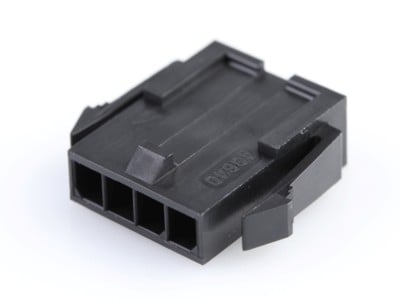 Micro-Fit 3.0 Receptacle Housing, Single Row, 12 Circuits, UL 94V-0, Low-Halogen Since Inception, Black