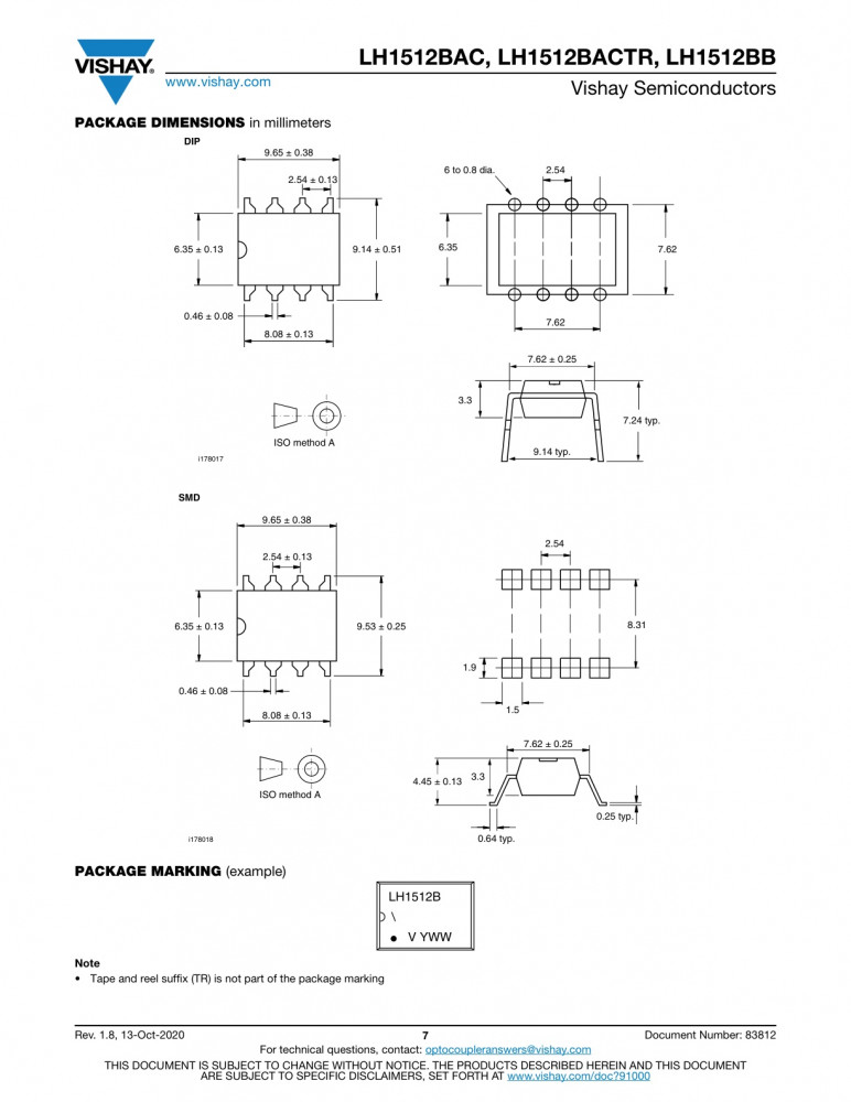 LH1512BACTR datasheet page 7
