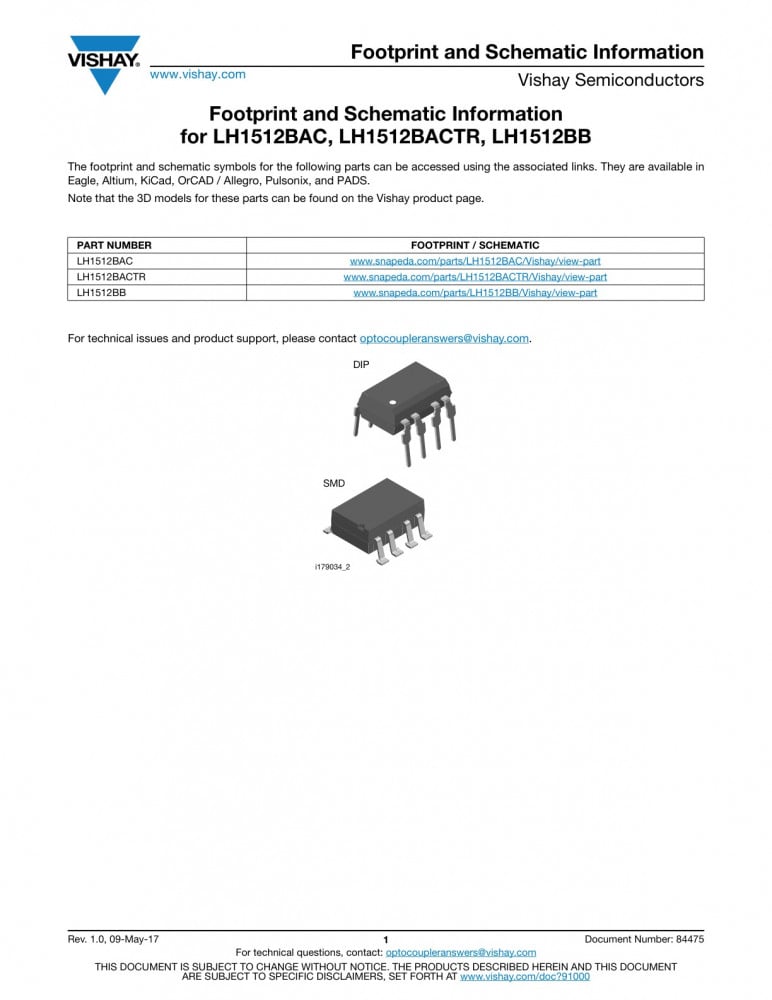 LH1512BACTR datasheet page 9