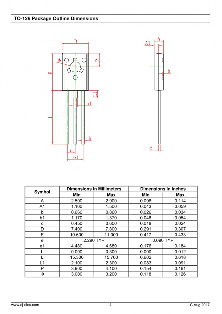 JSCJ BD140 datasheet page 4