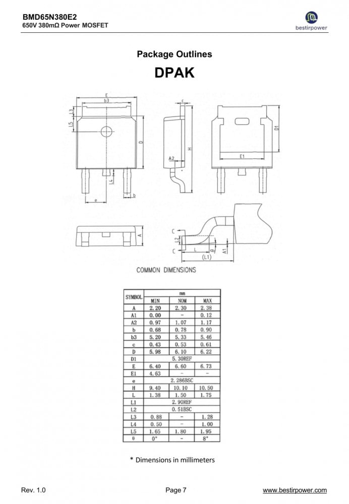 BMD65N380E2 datasheet page 7