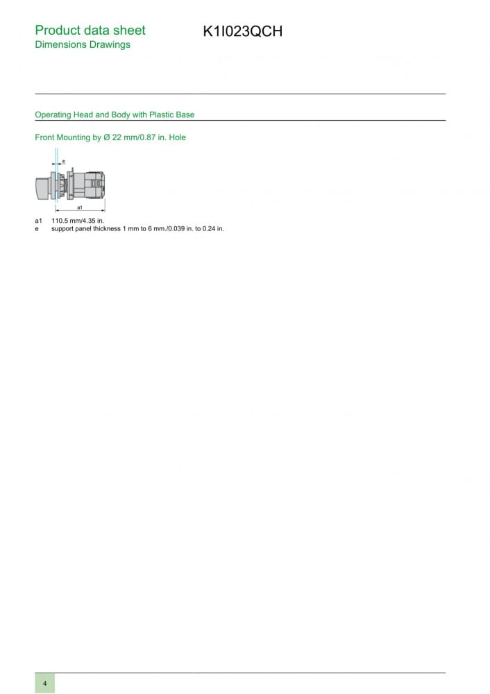 K1I023QCH technical document page 4