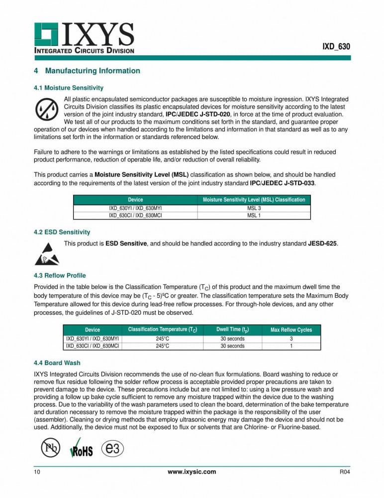 IXDN630MYI datasheet page 10