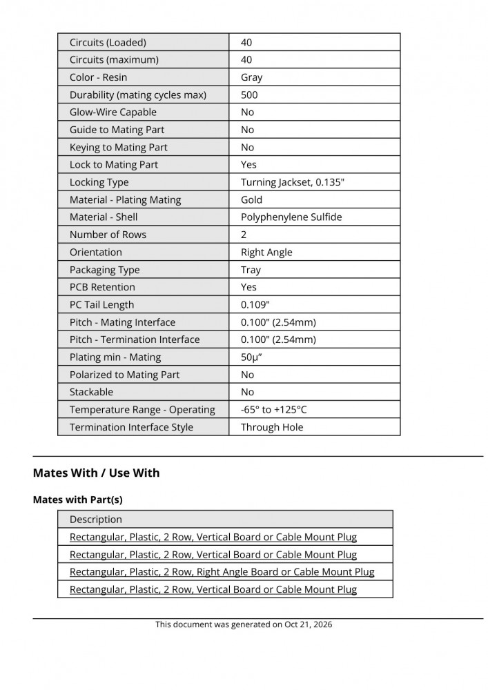 WTBT40SAR7JTA document image, page 2