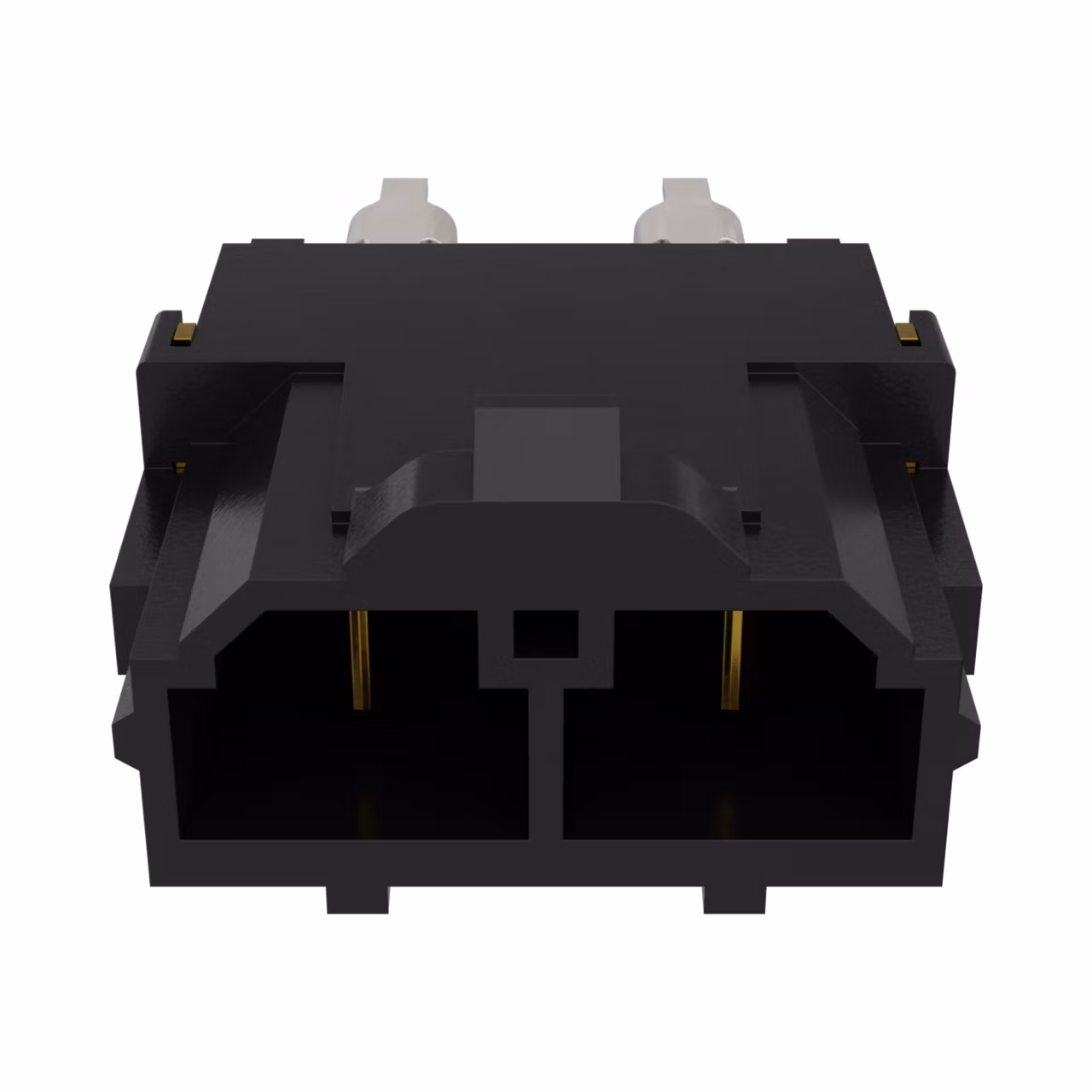 Mini-Fit Sr. Right-Angle Header, 10.00mm Pitch, Single Row, for 1.57mm PCB, 0.76µm Gold (Au) Plating, 2 Circuits, Tape and Reel for sale