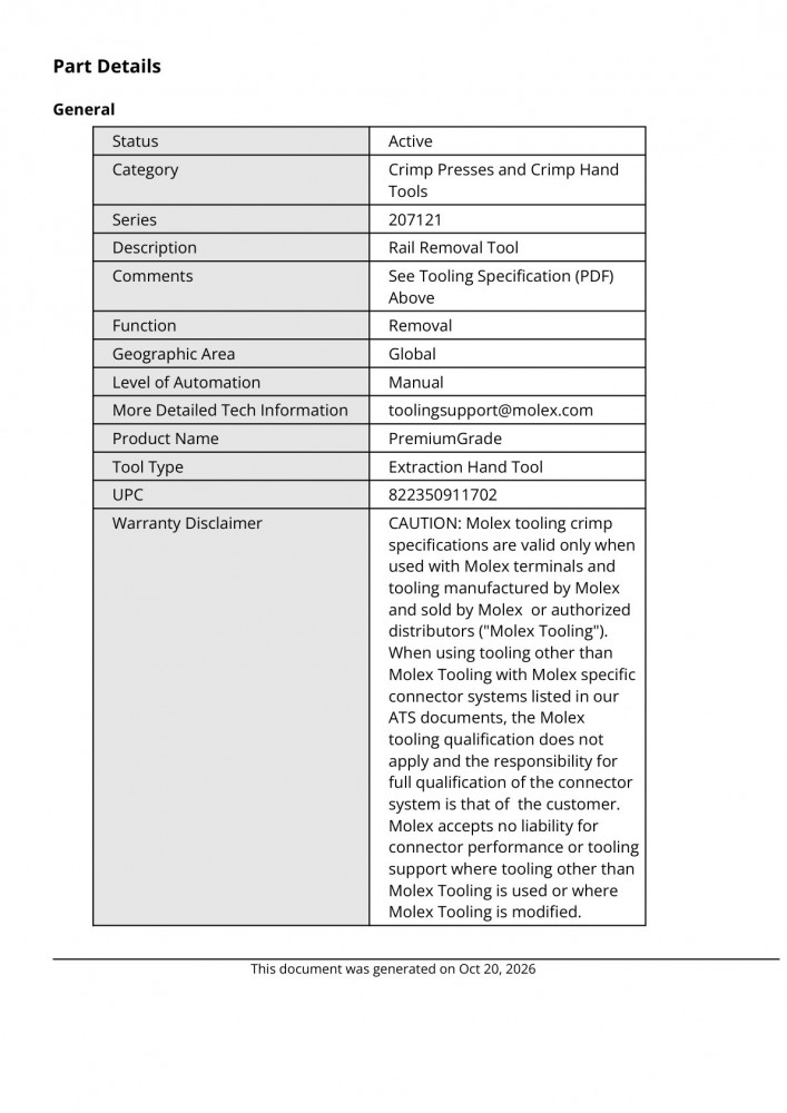 622022700 tooling specification document preview, page 2