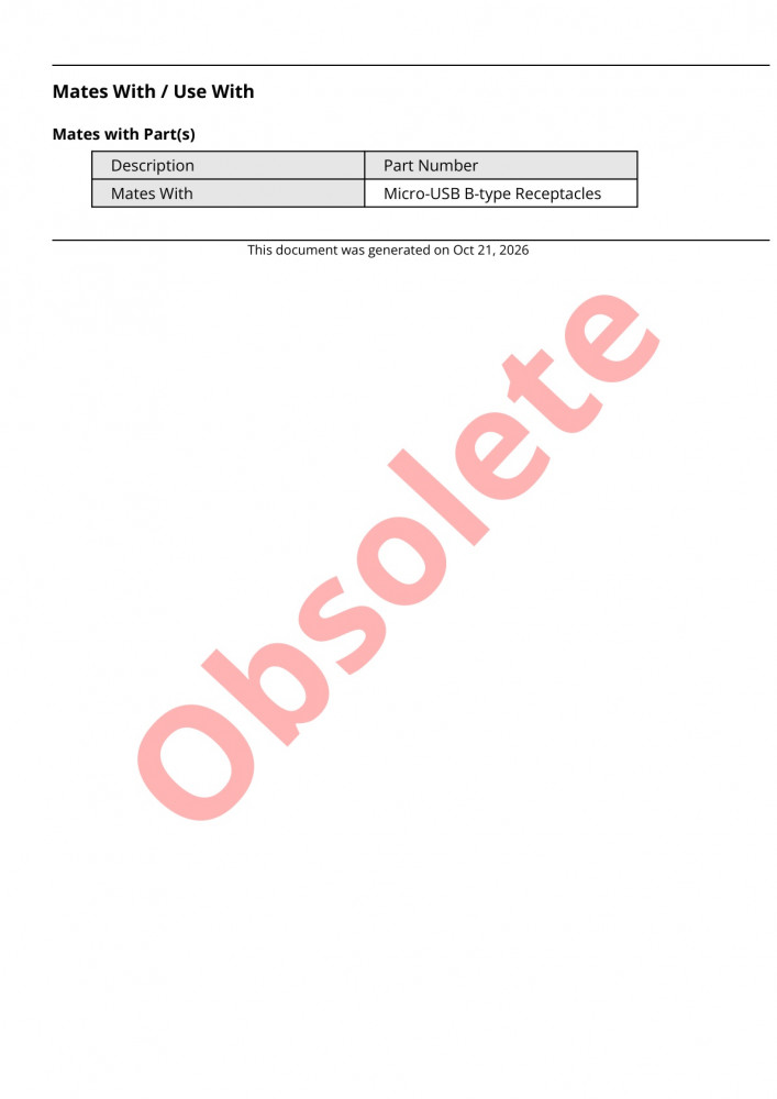 Technical document image 3 for MOLEX 687840003