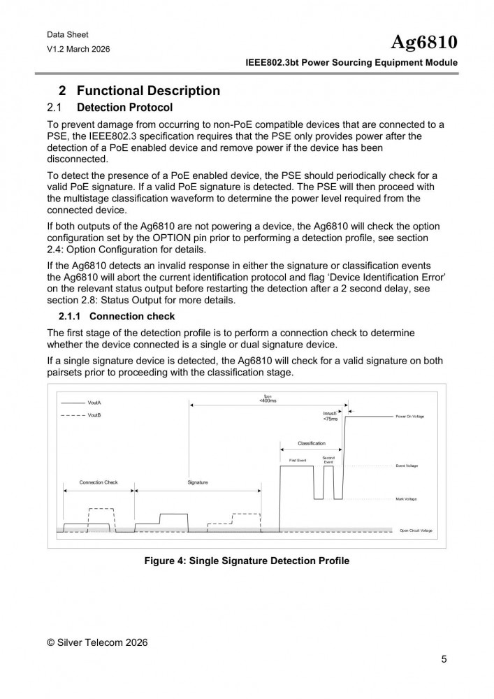 Ag6810 datasheet page 5