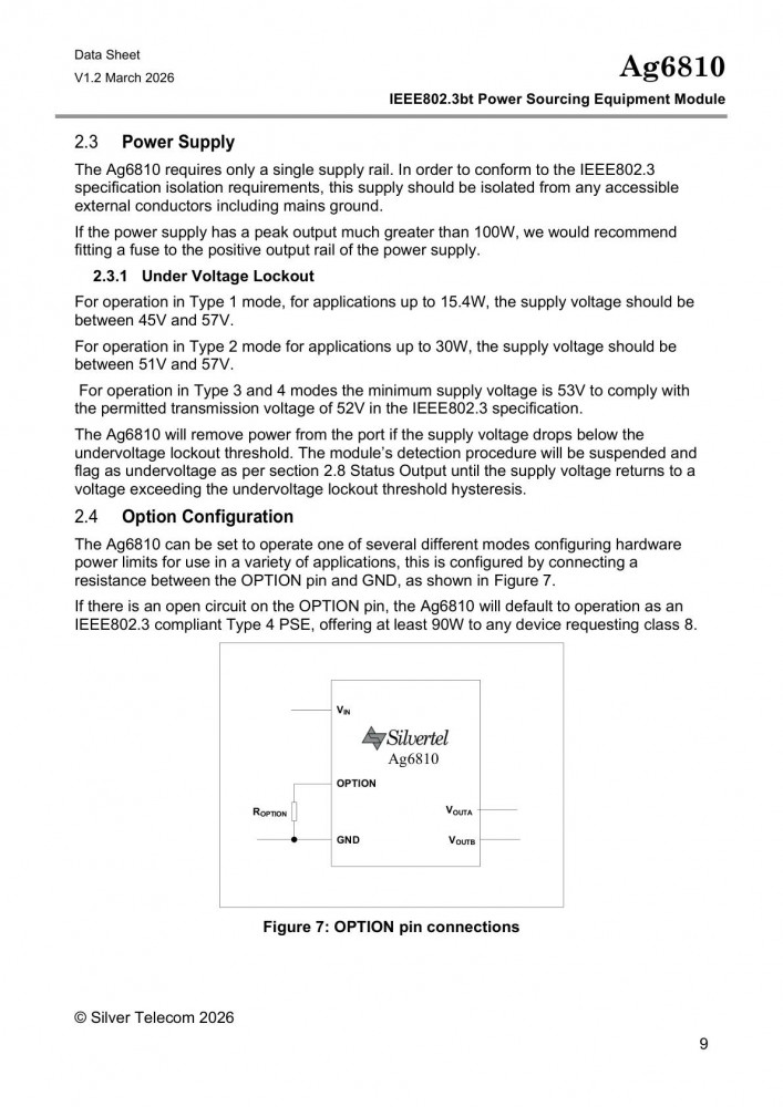 Ag6810 datasheet page 9