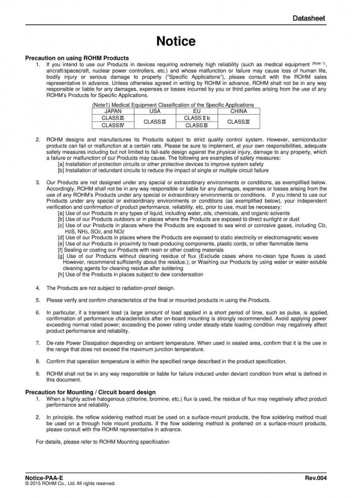 RF071MM2STFTR datasheet page 5