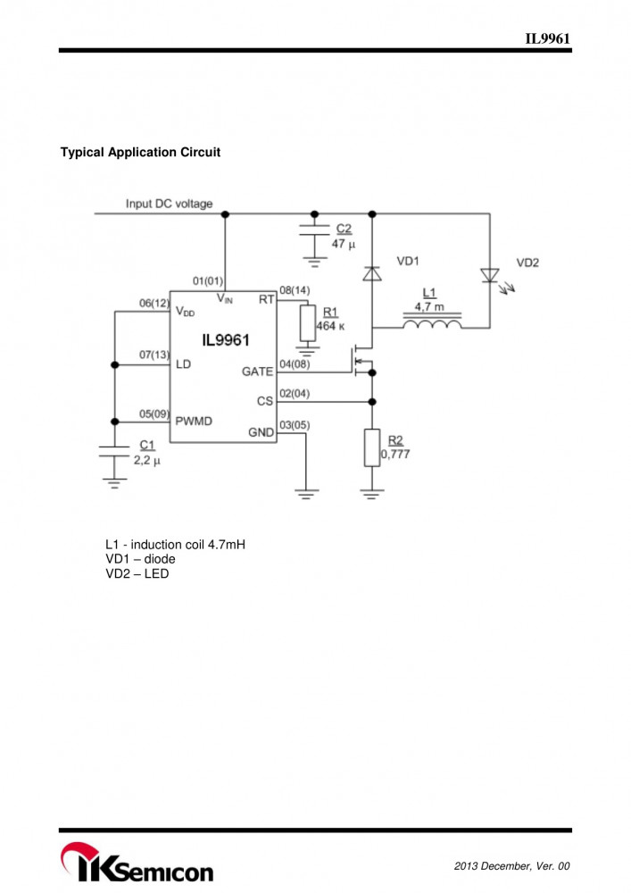 IL9961DT technical document page 3