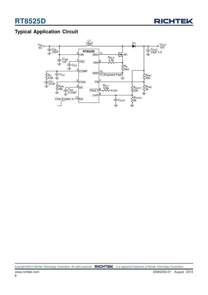 RT8525D technical document page 6