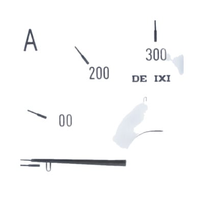 Delixi Electric 6L2A1500 Analog Panel Ammeter