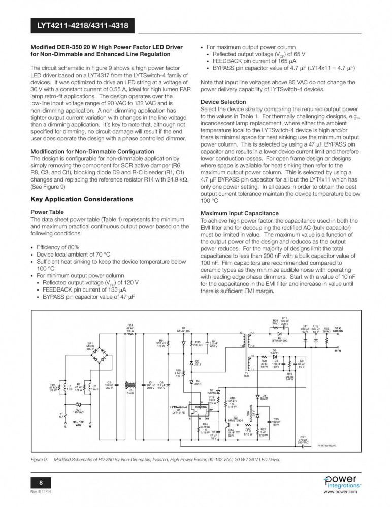 LYT4328E datasheet page 10