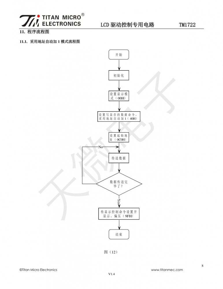 TM1722 datasheet page 8