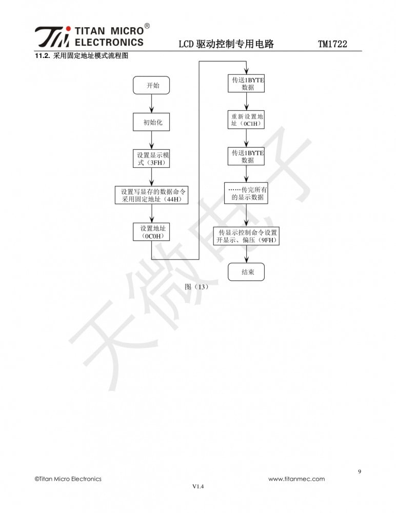TM1722 datasheet page 9