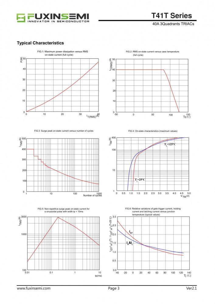 T41T-1200BW datasheet page 3
