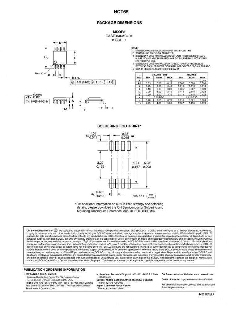 NCT65 datasheet page 7