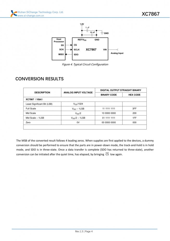 XC7867 datasheet page 4