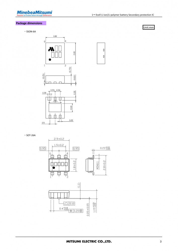 MM3563B datasheet page 3