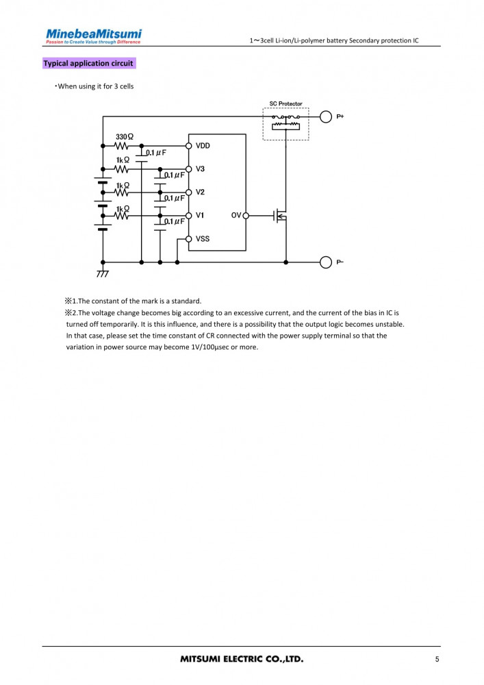 MM3563B datasheet page 5