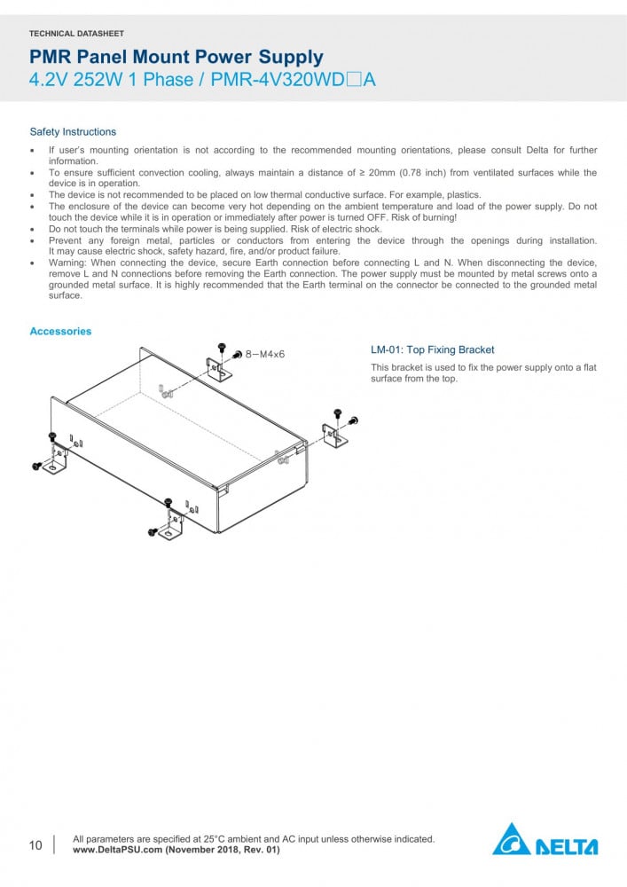 PMR-4V320WDGA datasheet page 10