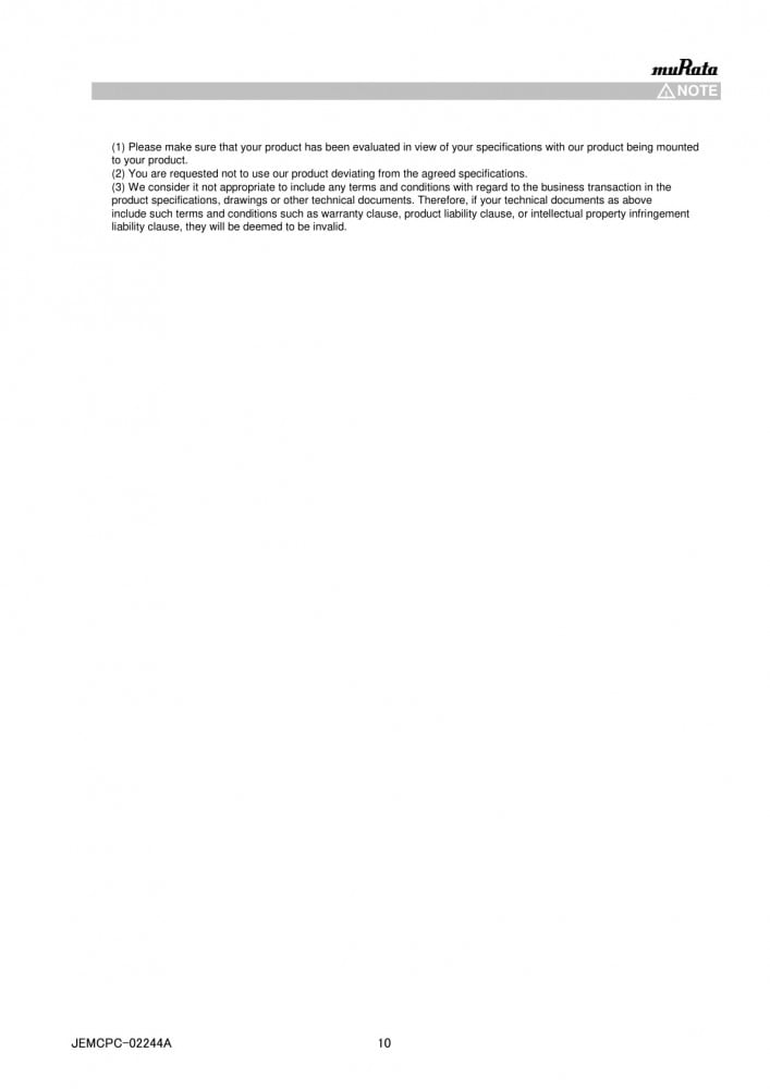 NFM18CC223R1C3D datasheet page 10