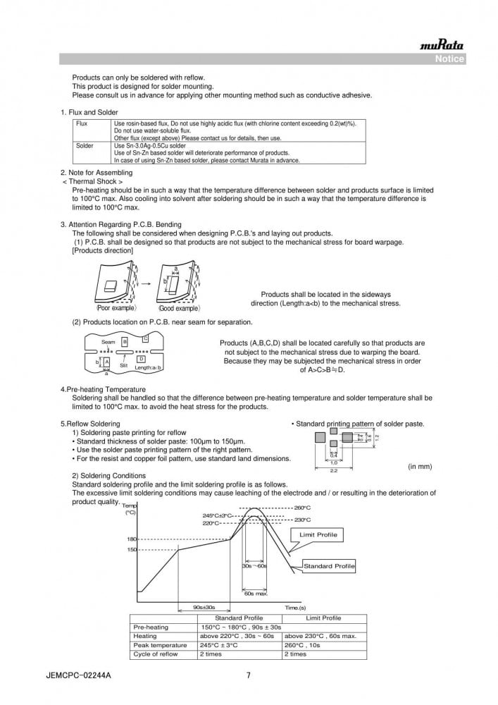 NFM18CC223R1C3D datasheet page 7
