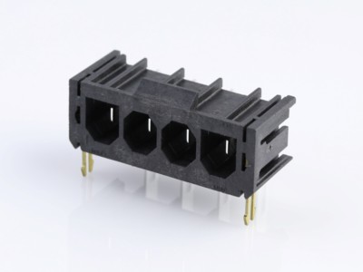 KK 396 Breakaway Header, Vertical, 7 Circuits, Circuit 2 Voided, Matte Tin (Sn) Plating, Pin Length 19.00mm (.750