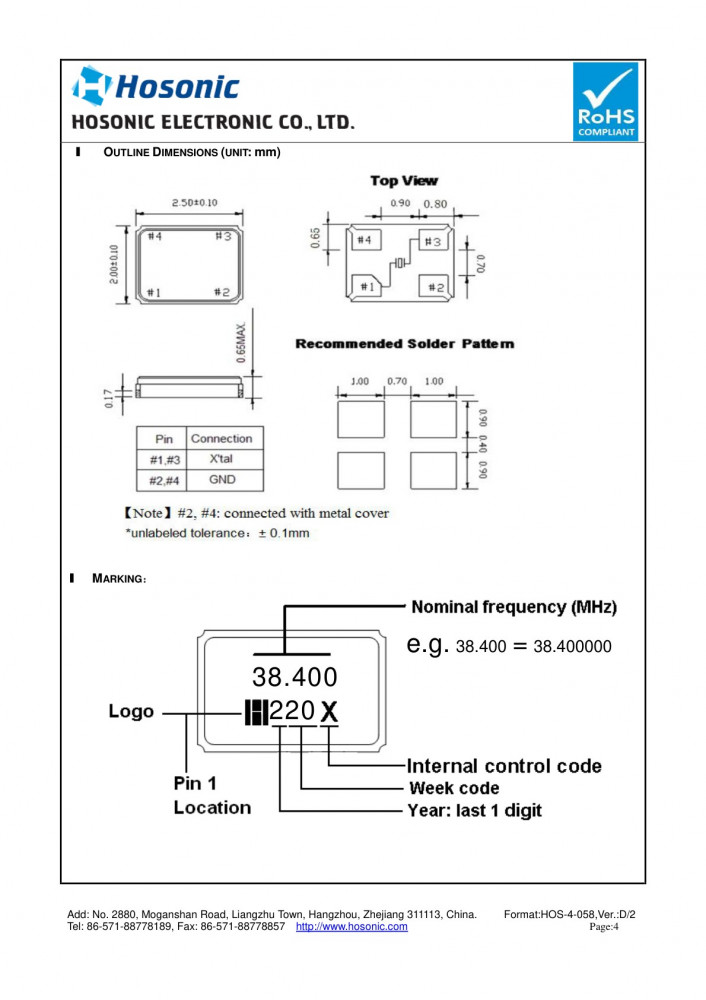 E2SB38E0X000LE specification page 4
