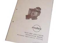 Mini-Mac Applicator - Instruction Manual for sale