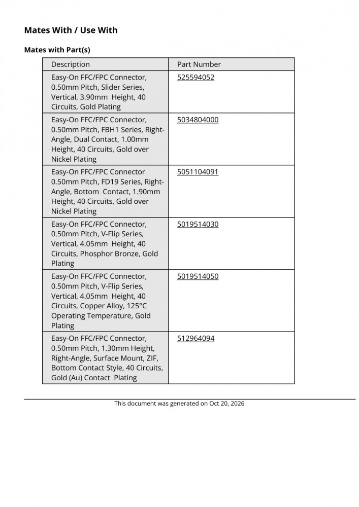 MOLEX 151200436 technical document image 3