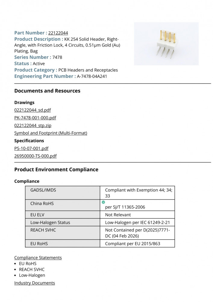 22122044 technical document preview, page 1