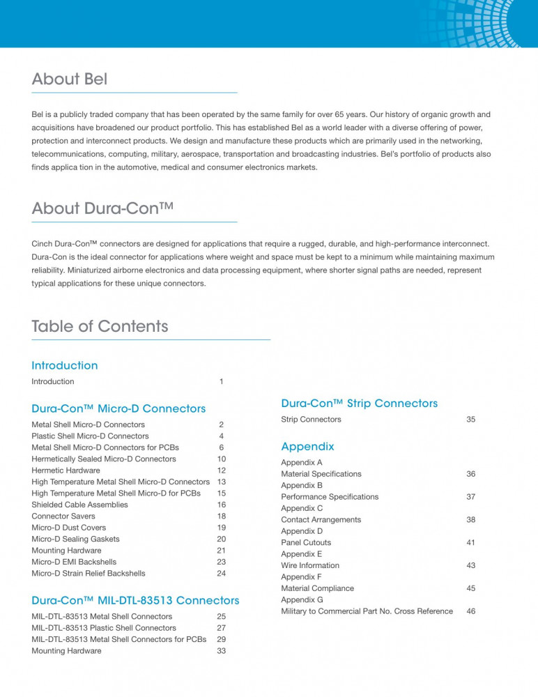 CINCH Dura-Con catalog page 2