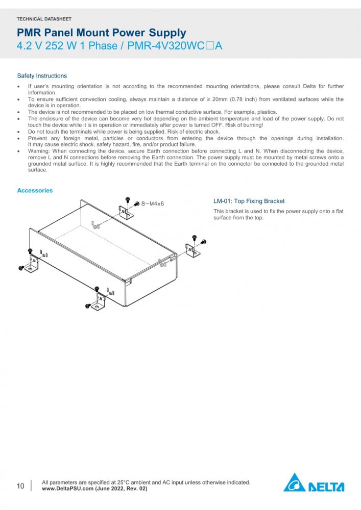 PMR-4V320WCAA datasheet page 10