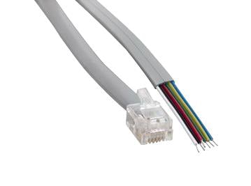 Amphenol MP-5FRJ12UNNS-007 Modular Ethernet Cable for sale