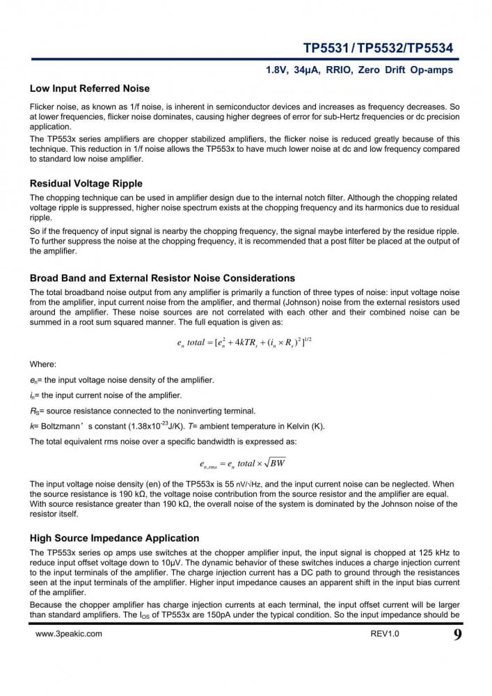 TP5532-SR datasheet page 9