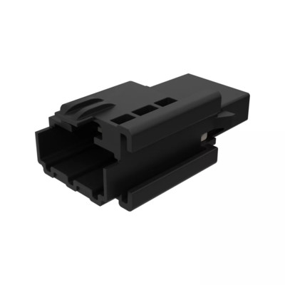 2.54mm H-DAC 64, 5 Way Male Housing Assembly, Single Row, Polarization A, Black, with Xmas Tree Attachment for sale