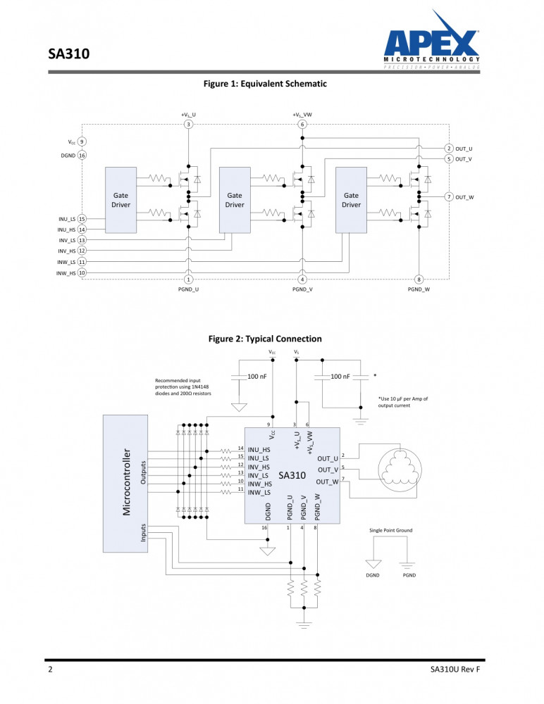 SA310 datasheet page 2