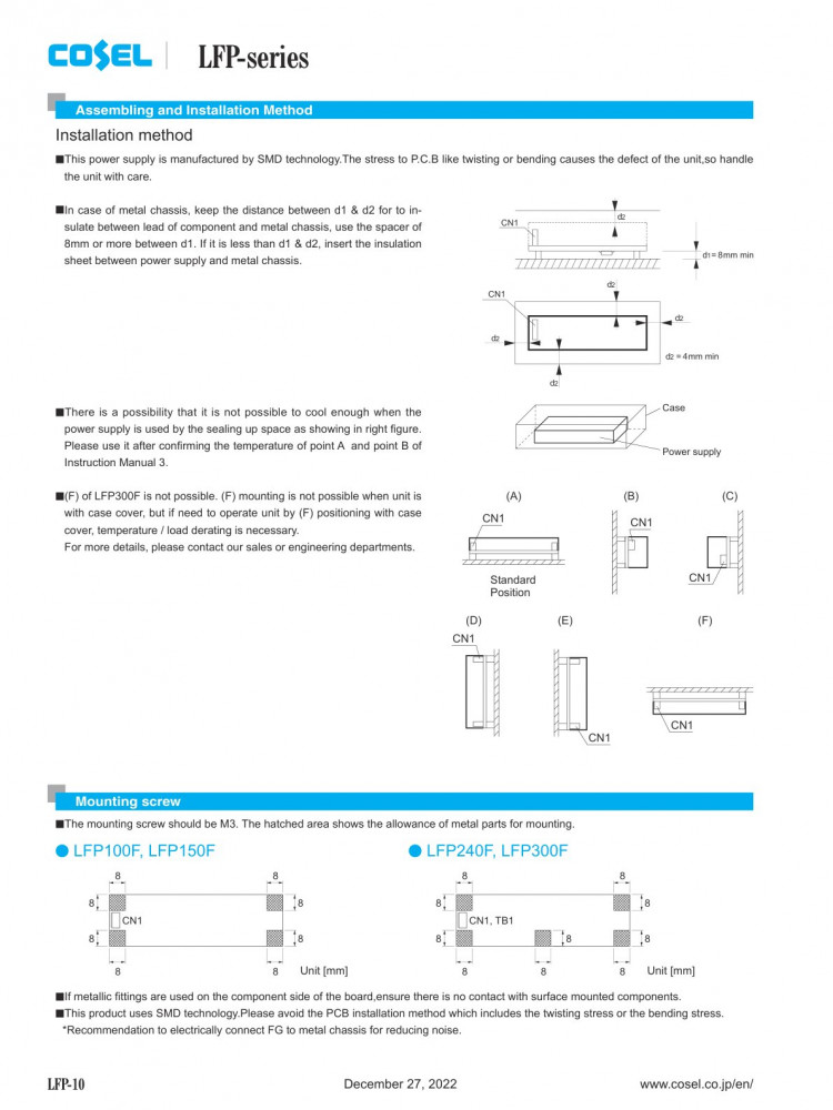 LFP-series datasheet page 10