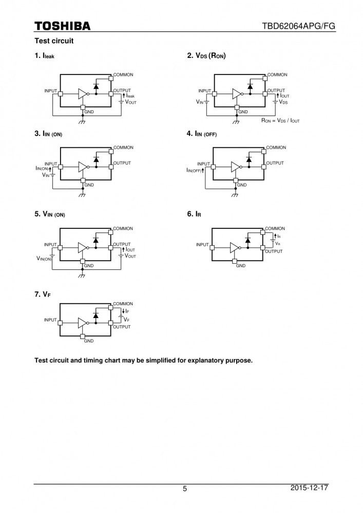 TBD62064A datasheet page 5