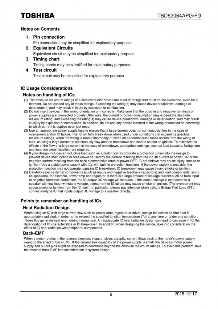 TBD62064A datasheet page 8