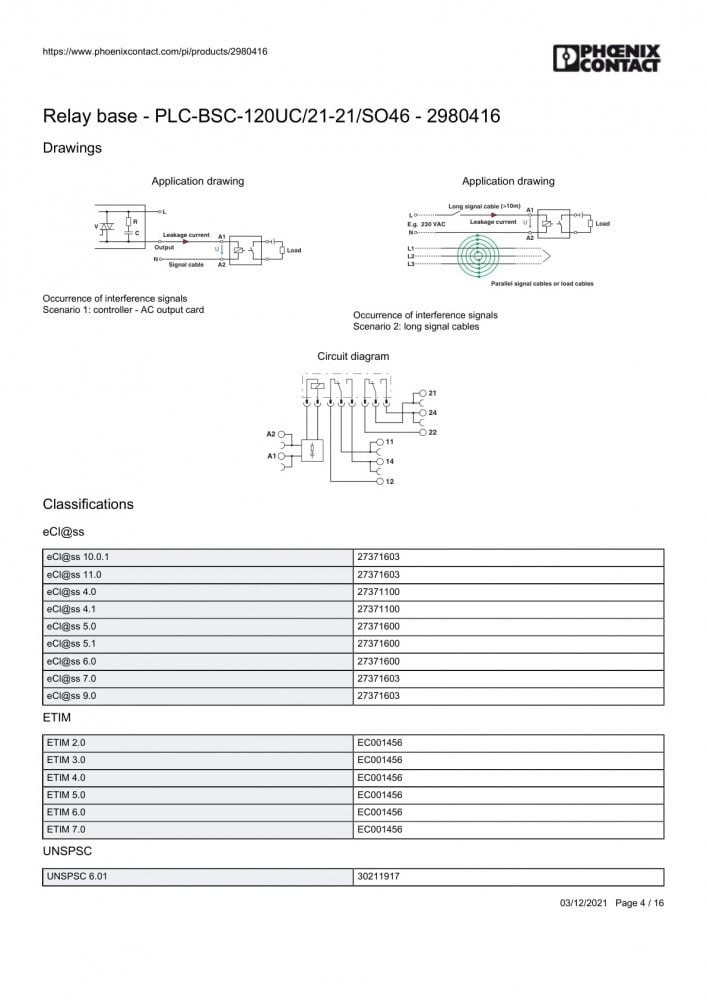 Phoenix Contact 2980416 technical document page 4