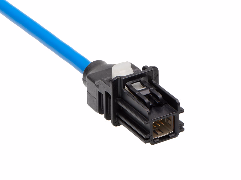 HSAutoLink II Unsealed Plug-to-HSAutoLink II Unsealed Plug Off-the-Shelf (OTS) Cable Assembly, LVDS 2-Wire Cable, 1.50m Length, Polarization A, 6 Circuits for sale