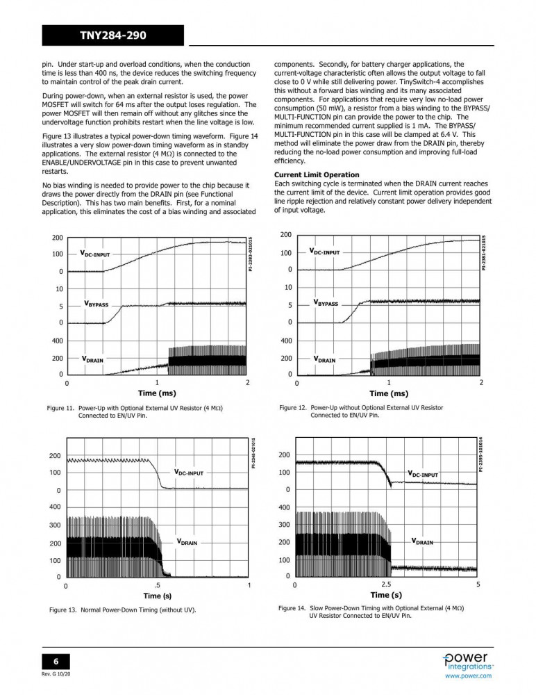 TNY286KG datasheet page 6