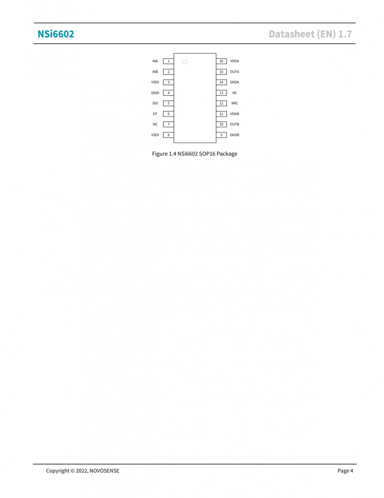NSi6602 datasheet page 4