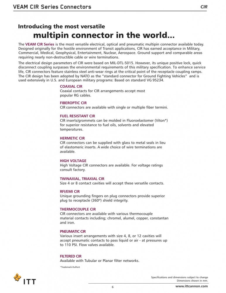 ITT CANNON CIR document page 9