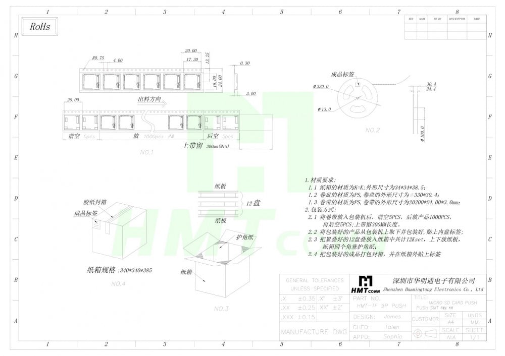 HMT-TF 9P PUSH technical drawing page 2